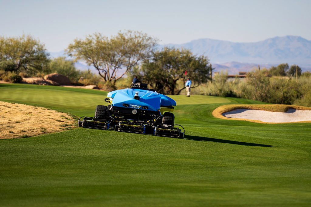 Charged up about our mower's new name: the AMP - FireFly Automatix